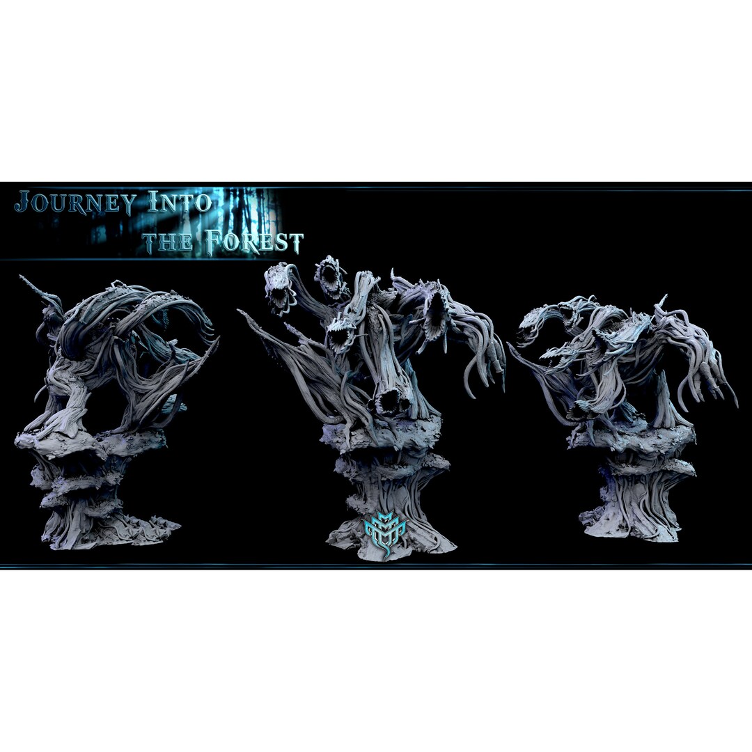 Wood Hydra Journey Into the Forest Mini Monster Mayhem Tabletop Games ...