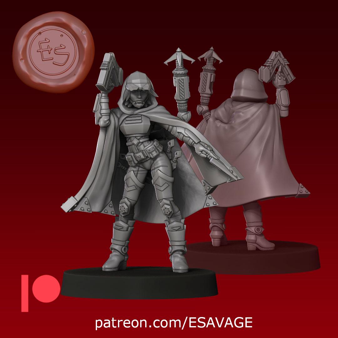 Jrpg/anime Miniatures September 2024 - Ethan Savage Studios - Dnd - D&D ...