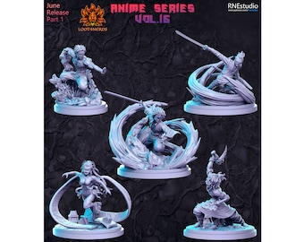 Anime Series Vol. 10 RN Estudio Dnd D&D Pathfinder Tabletop Miniature ...