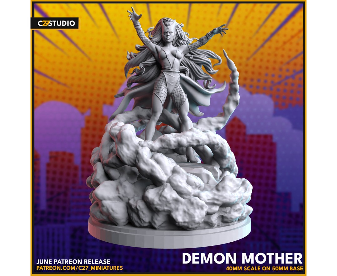 Demon Mother Aka Lilith - C27 - Marvel Crisis Protocol - Dnd - D&D - Pathfinder - Tabletop ...