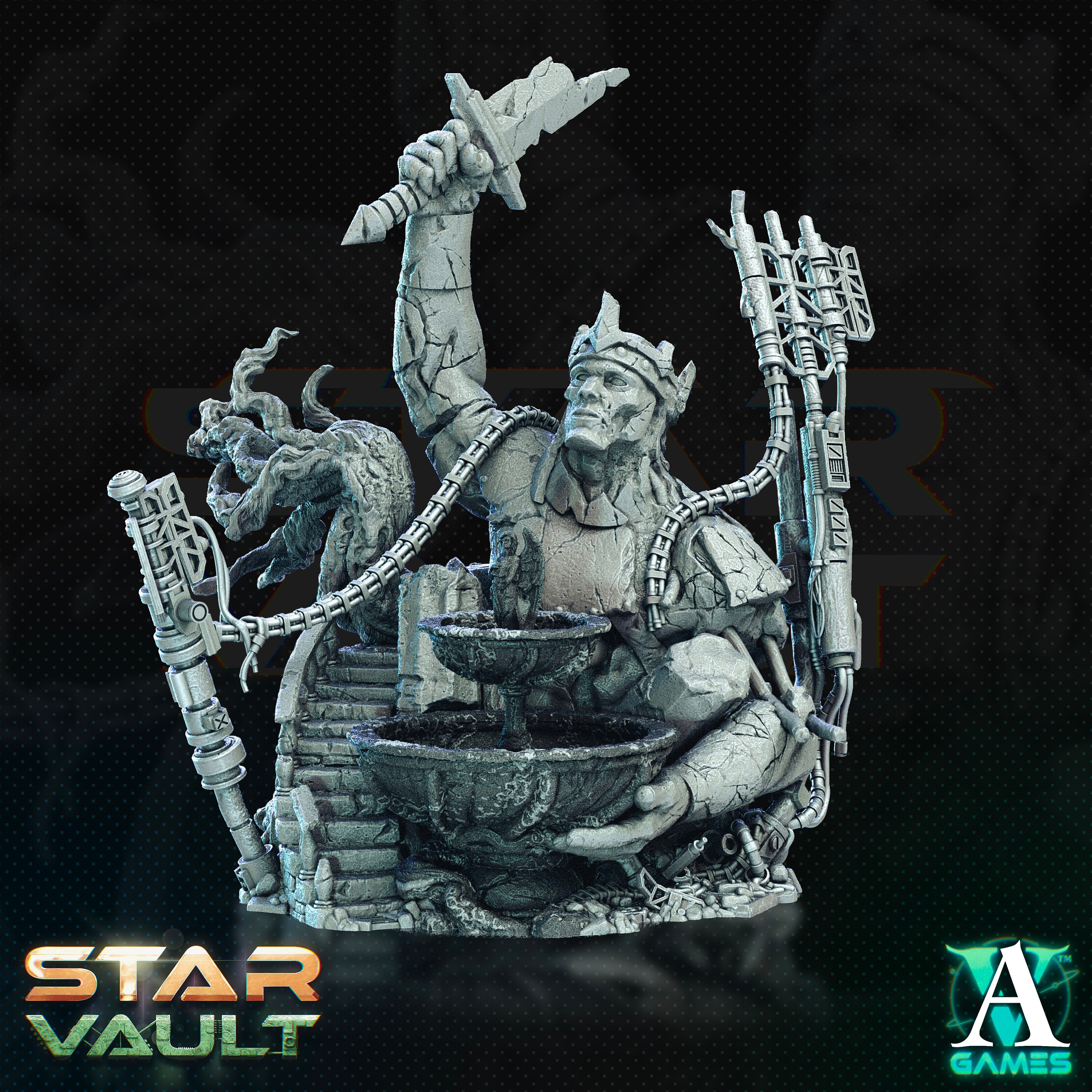 Sci-fi Diorama (9 Variants) - Archvillain Games: Star Vault | Tabletop ...