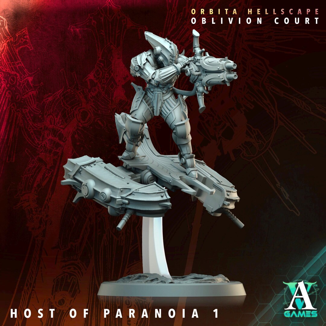 Host of Paranoia 4 Poses Archvillain Games: Orbita Hellscape Oblivion ...