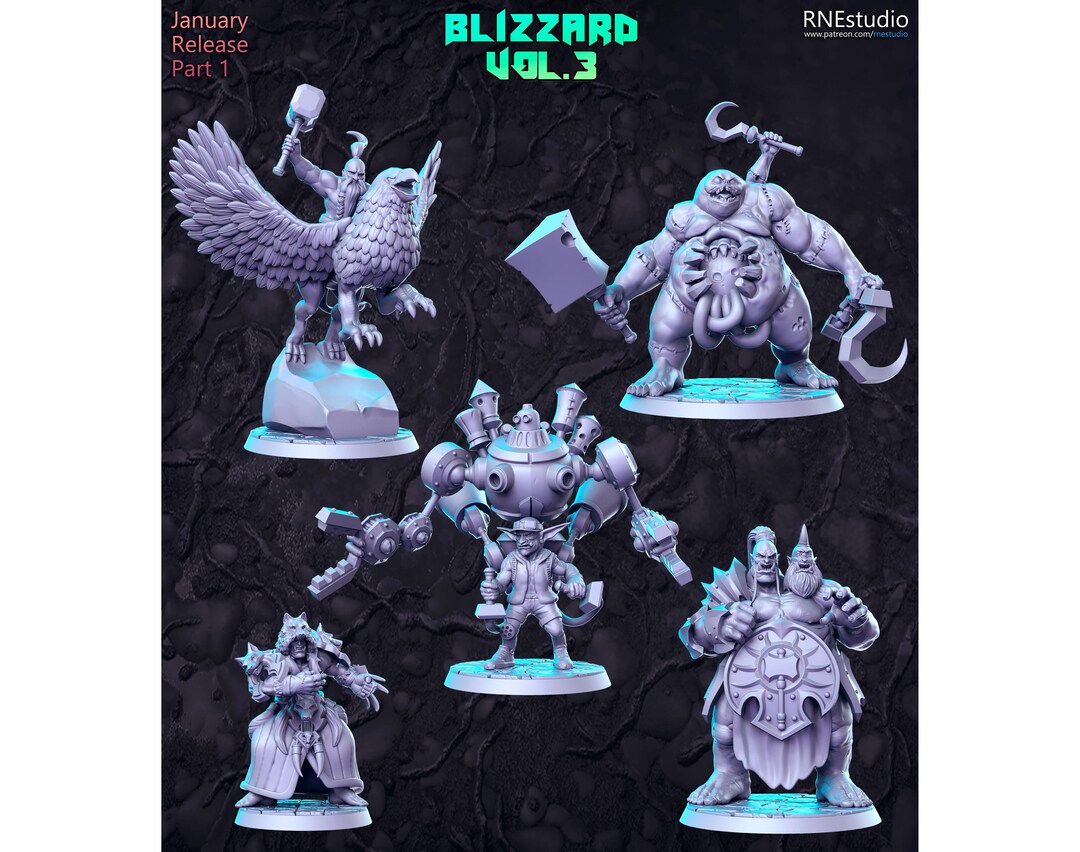 Blizzard Series Vol. 03 - RN Estudio - Dnd - D&D - Pathfinder ...