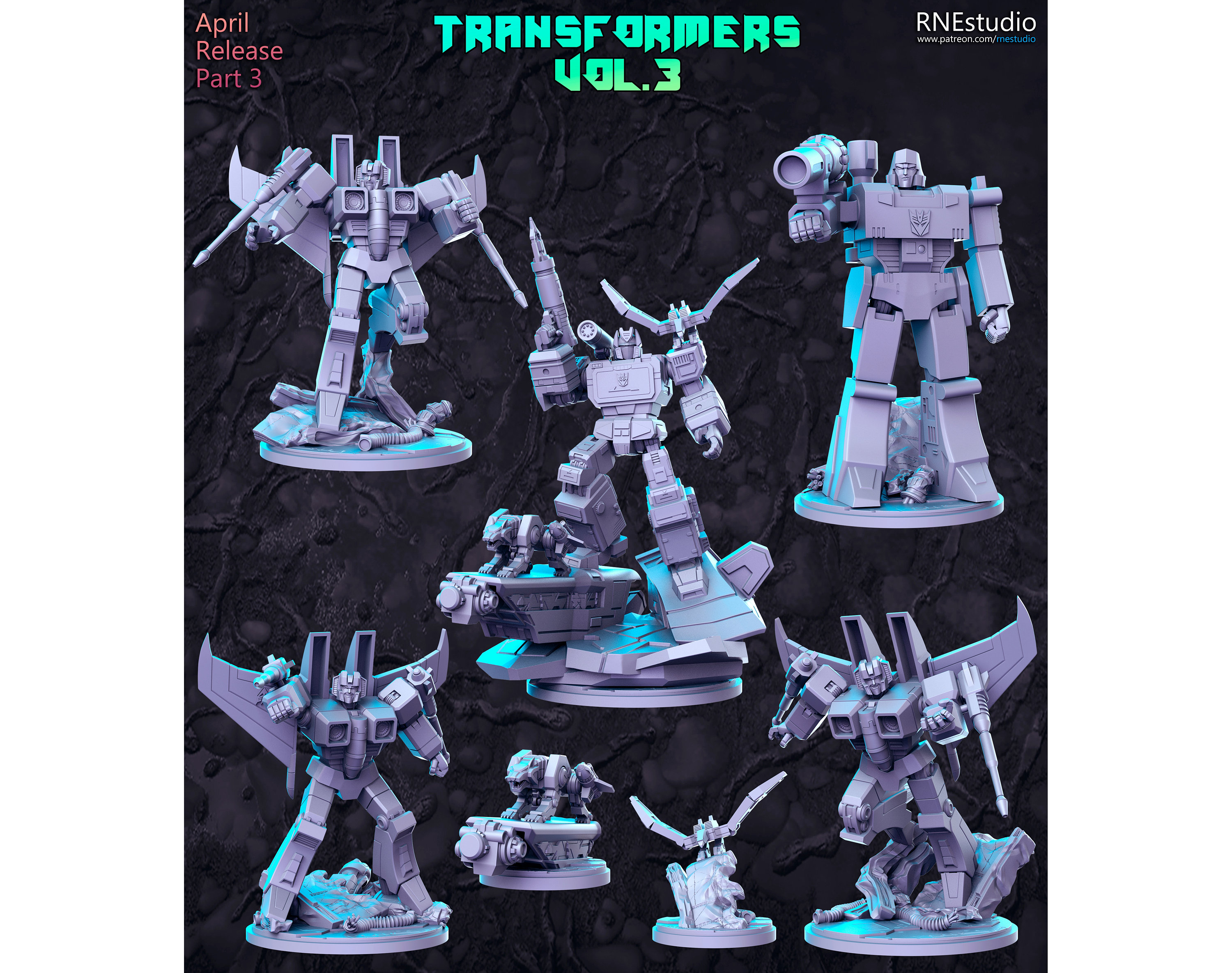 Transformers Pack Vol. 3 - RN Estudio - Dnd - D&D - Pathfinder ...
