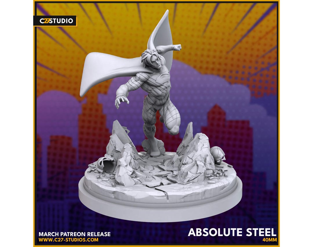 Absolute Steel Aka Absolute Superman - C27 - Marvel Crisis Protocol ...