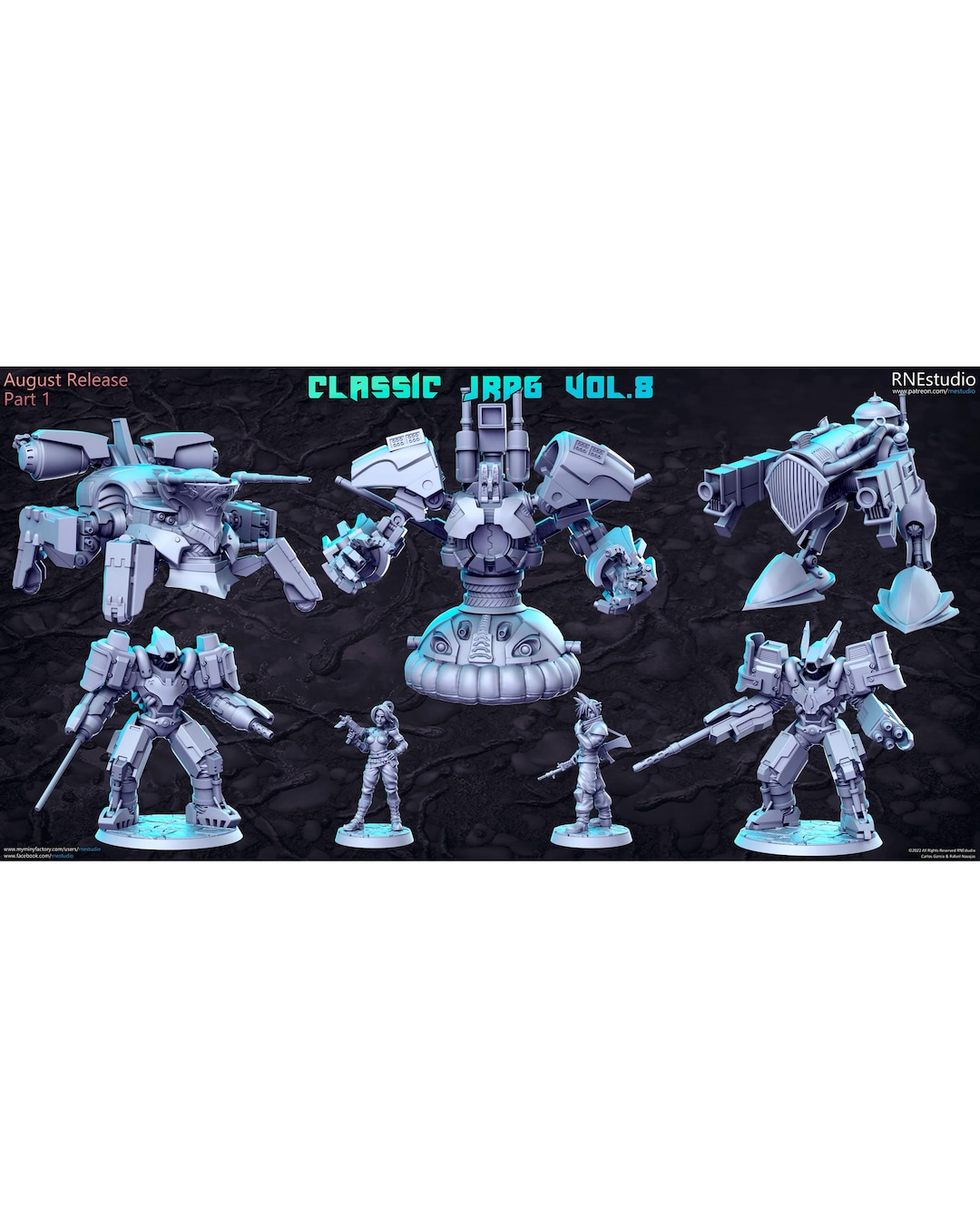 Classic JRPG Vol. 08 - RN Estudio - Dnd - D&D - Pathfinder - Tabletop ...