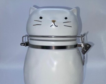 Kitchen Canister Cat - Etsy