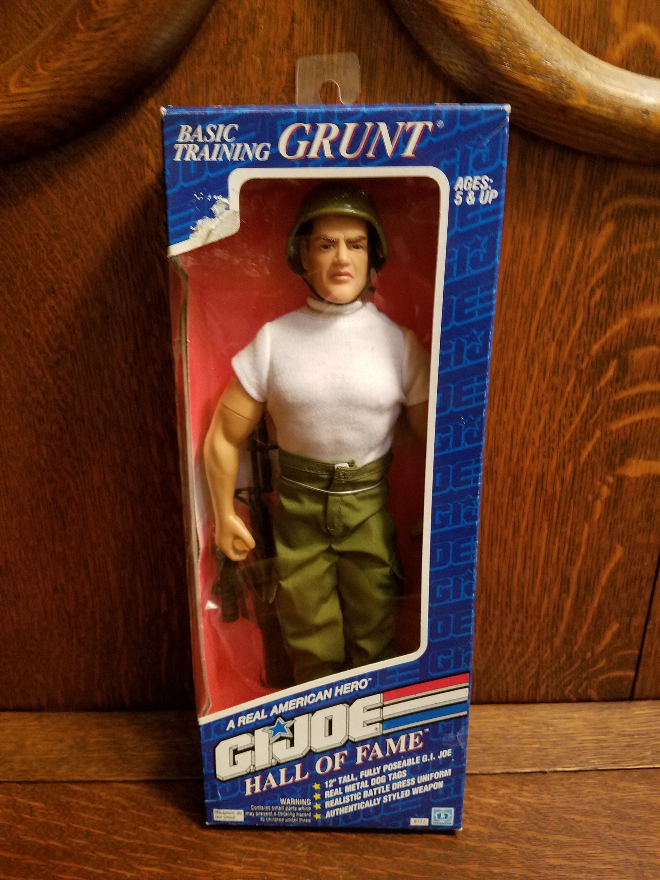 GI JOE Hall of Fame Basic Training GRUNT Action Figure 1992 - Etsy