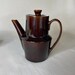 Red Wing Brown Glazed Small Teapot - Etsy
