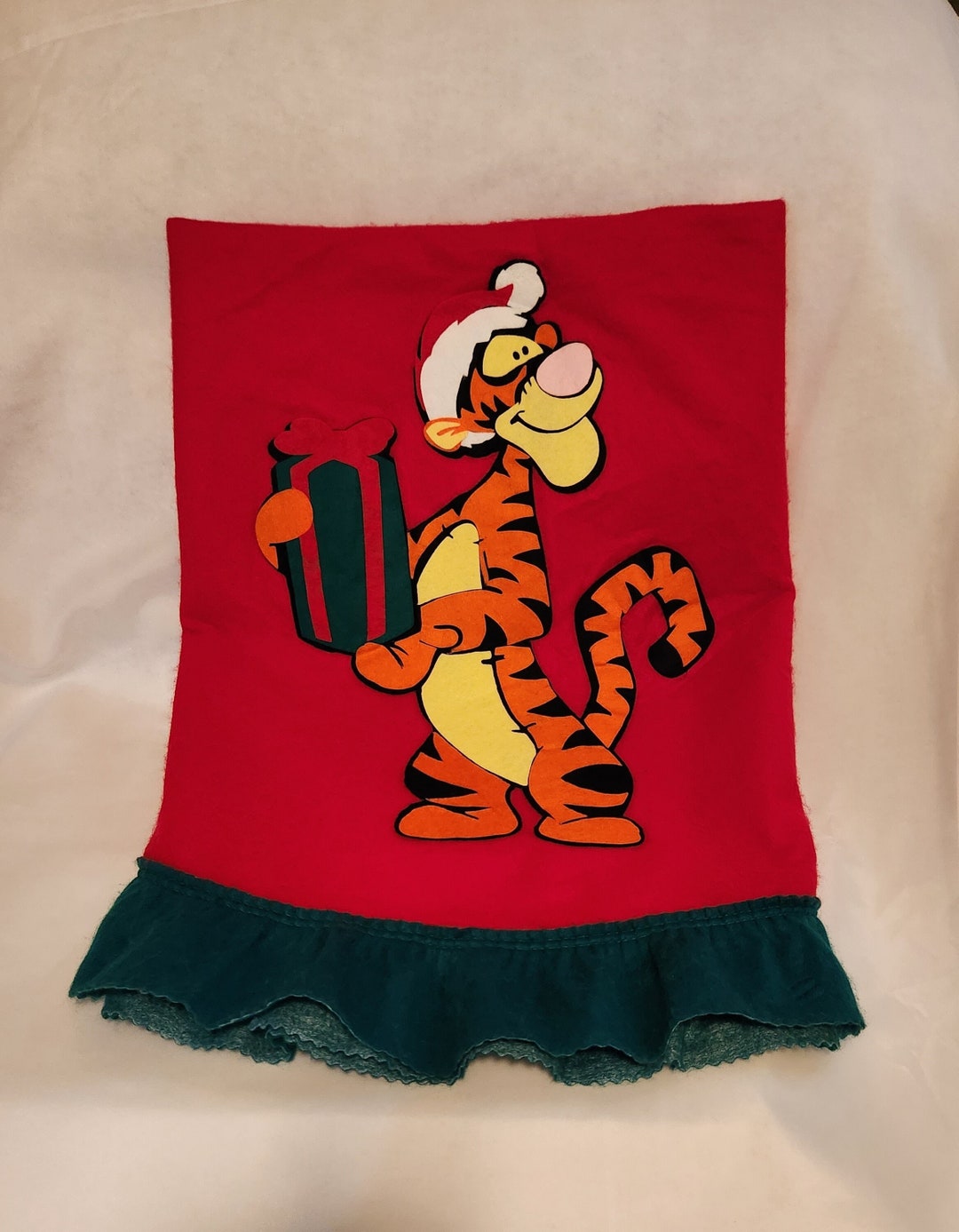 Winnie the Pooh Tigger Felt Round Tablecloth Christmas - Etsy