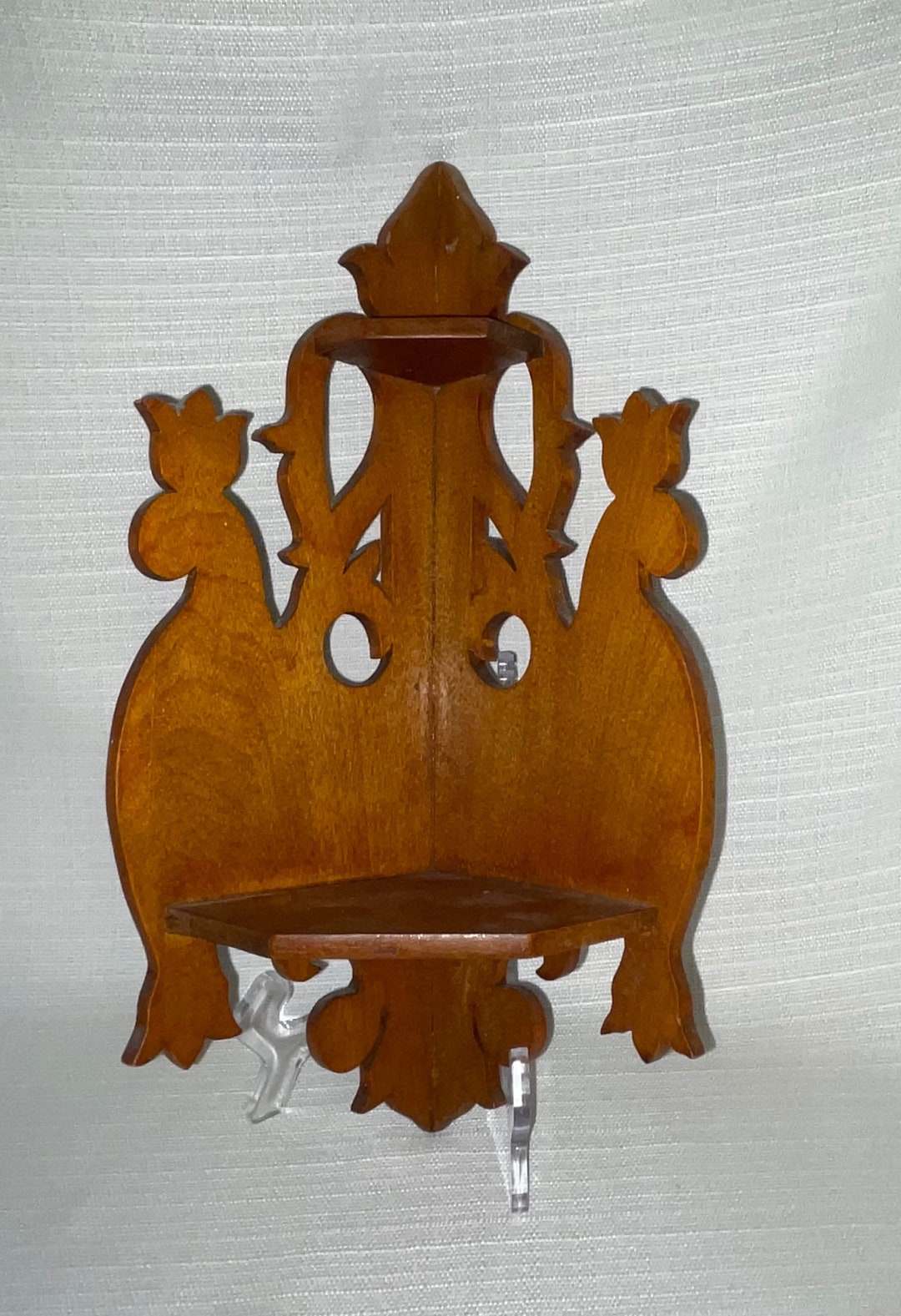 Antique Scroll Corner Shelf - Etsy