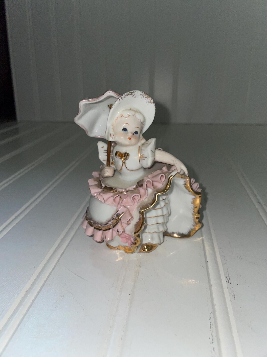 Lefton Geo Z Bloomer Girl Figurine - Etsy