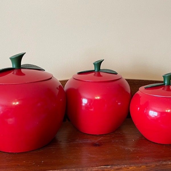 Apple Canisters - Etsy