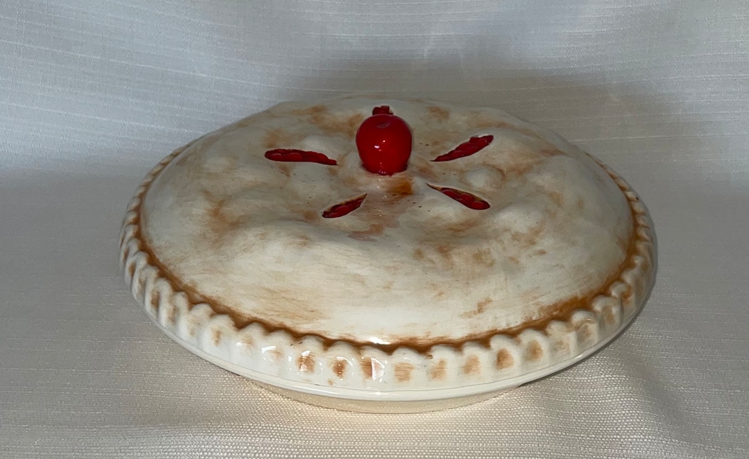 Cherry Pie Plate / Pie Keeper - Vintage - Etsy