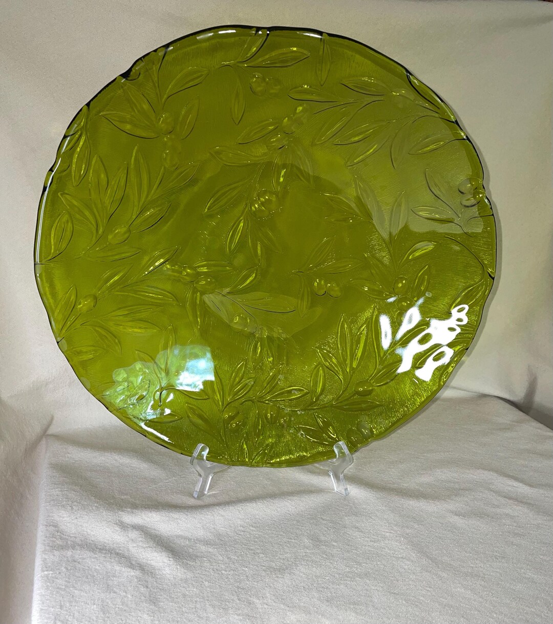 Indiana Green / Avocado Green Console Bowl or Foyer Bowl - Etsy