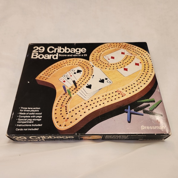 29 Cribbage Board - Etsy
