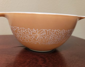 Pyrex Sandalwood Cinderella Bowl - Etsy