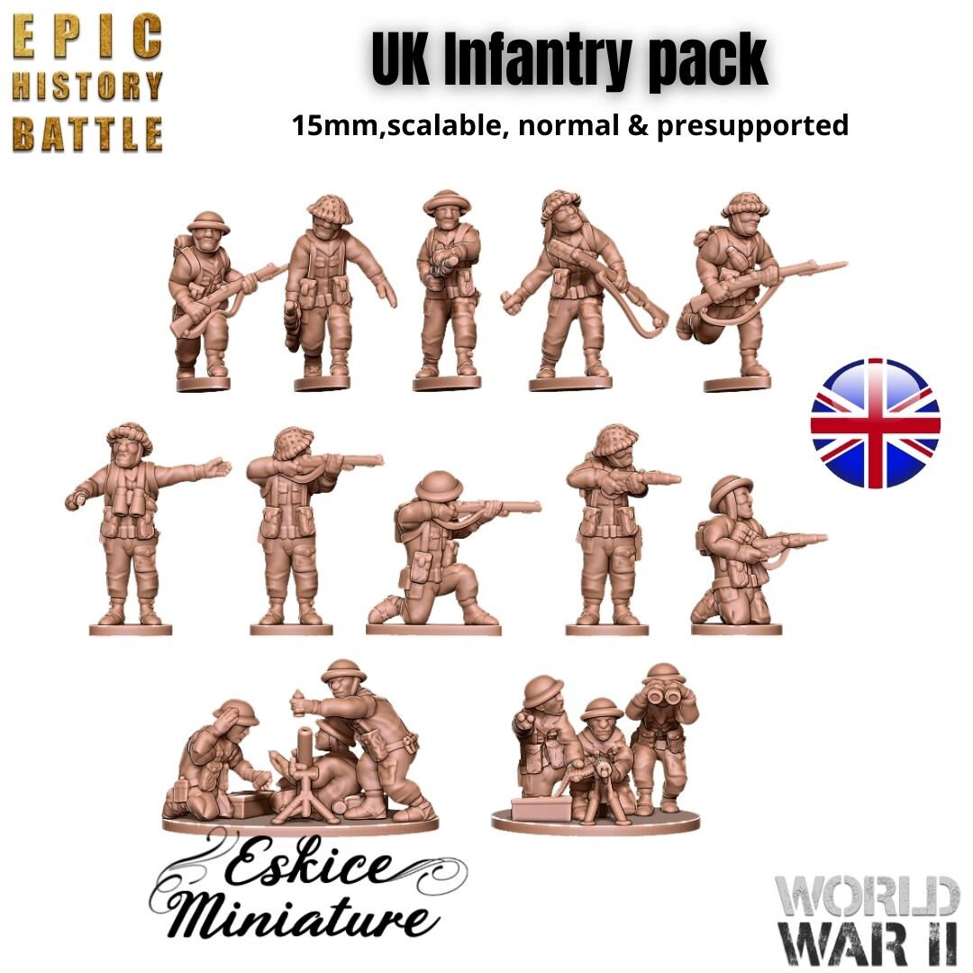 UK Infantry - Etsy