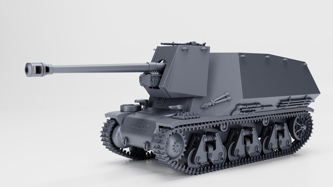 7.5 Cm Pak 40 L46 and 10.5 Cm Lefh 18 (sf.) on GW 39h(f) - Etsy
