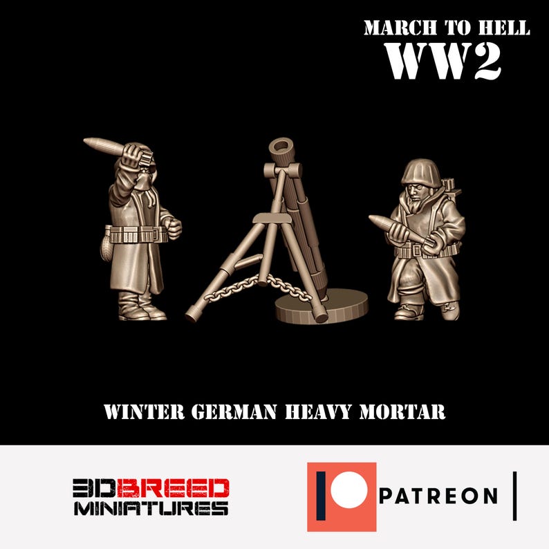 10/15 Mm WW2 German Winter Infantry - Etsy