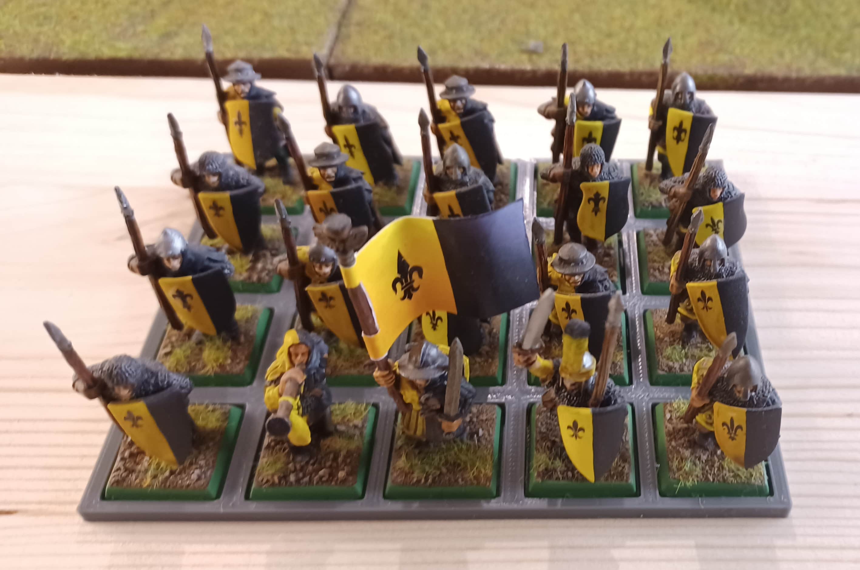 Warhammer the Old World Regimental Bases 20 to 25, 25 to 30 and 25X50 ...
