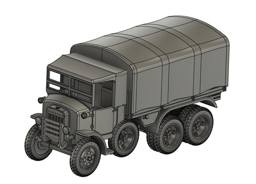 WW2 Italian SPA Dovunque 35 Truck - Etsy
