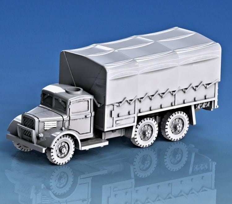 Austin K6; WW2 Six Wheels British Truck - Etsy