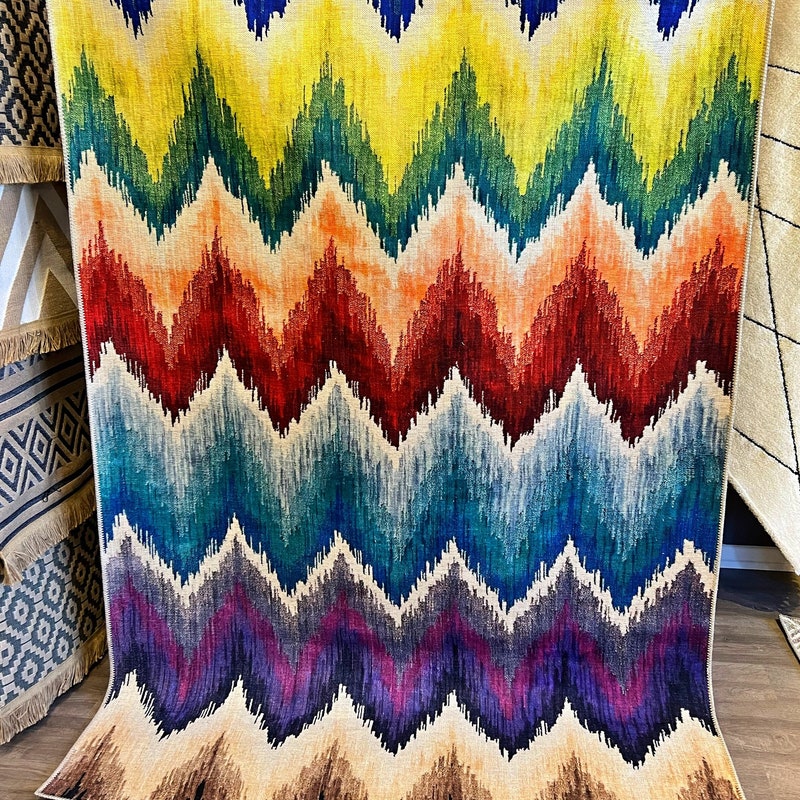 Chevron Rug - Etsy