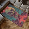 Circle Pop Art Decorative Area Rug, Modern Art Carpet, Boho ...
