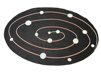 Solar System Space Rug - Etsy