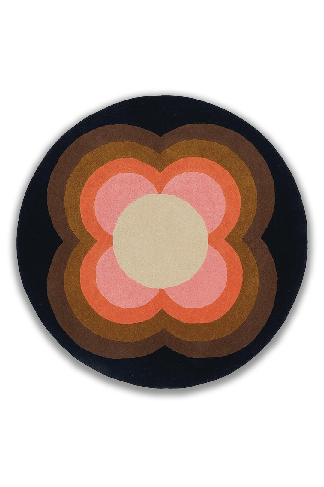 An Interior Design Circle Pop Art Rug, Modern Art Decorative Area Rug ...