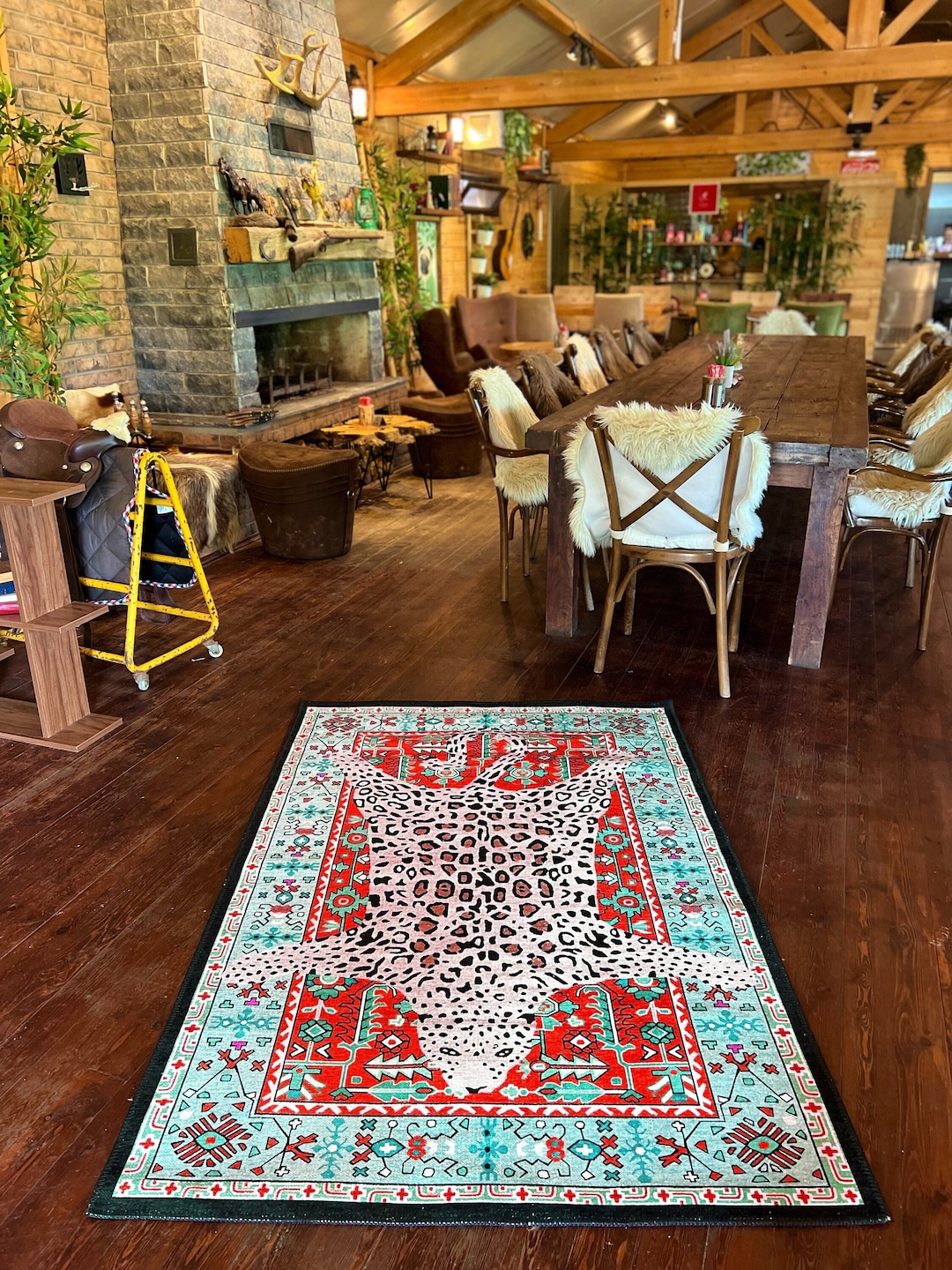 Tiger Pattern Pop Art Rug, Rugs for Your Living Room,modern Art ...