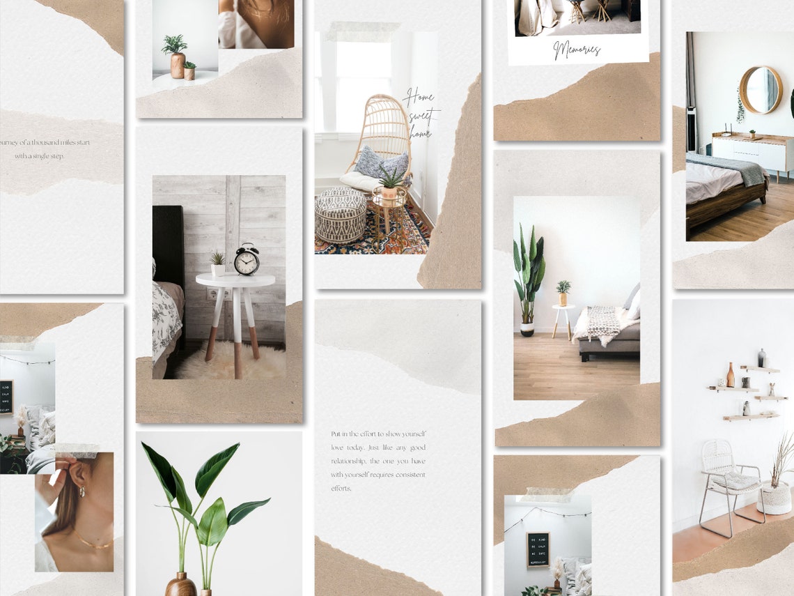 40 Paper Instagram Post Templates, Canva Instagram Template, Instagram ...