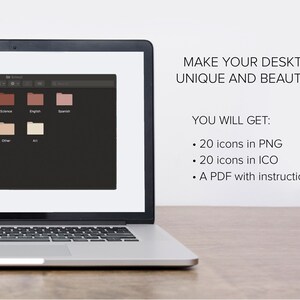 20 Skin Tone Desktop Folder Icons, Mac OS Windows Folder Icon, Neutral ...