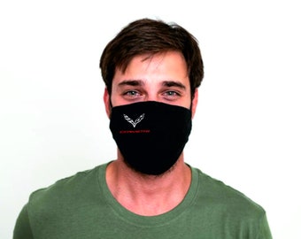 Corvette Face Mask - Etsy