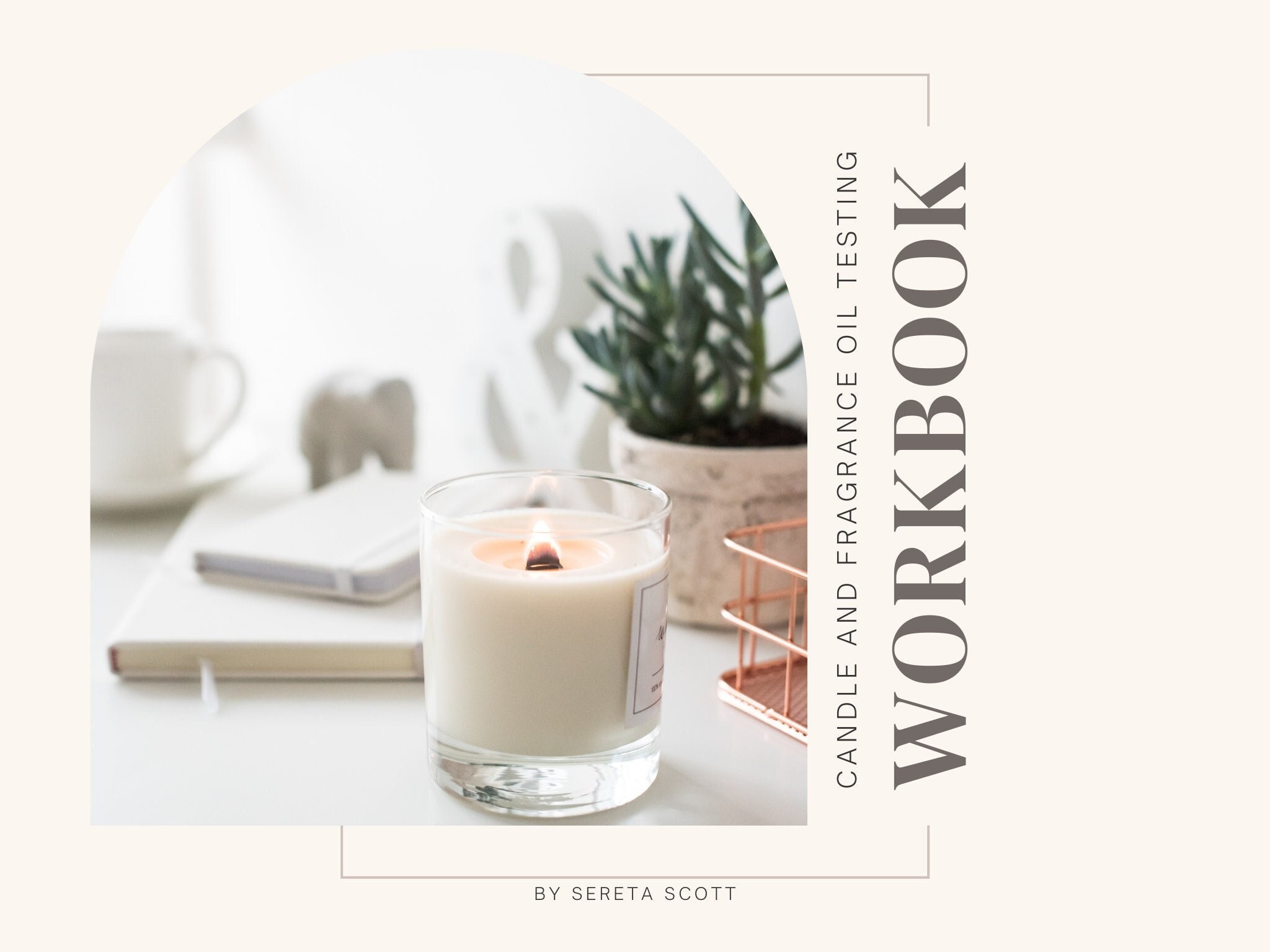 Candle and Fragrance Oil Testing Workbook | Candle Making and Testing ...