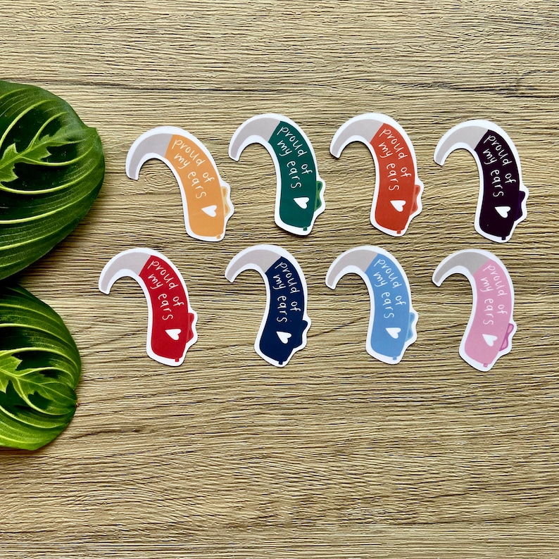 Hearing Aid Sticker Bundle - Etsy