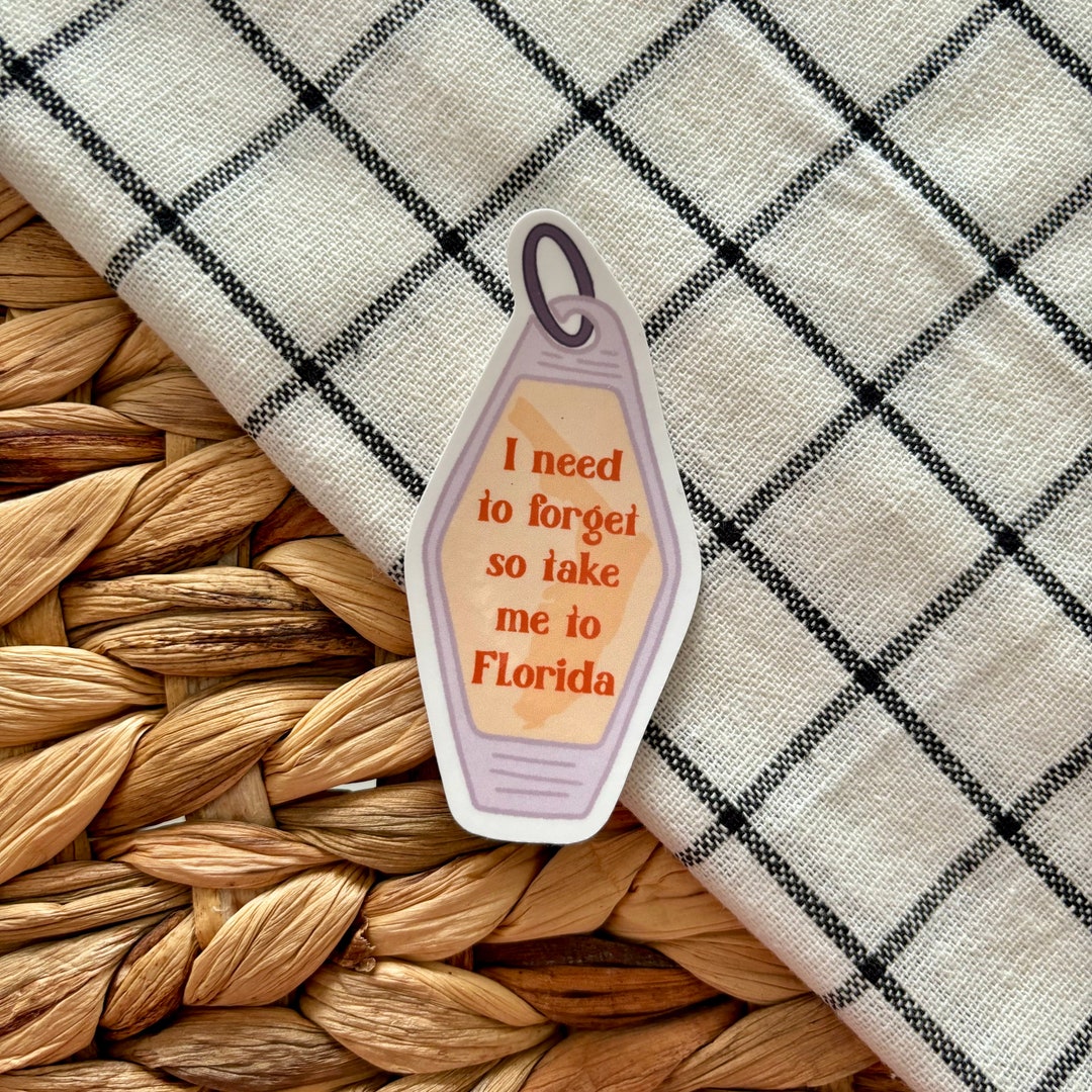 FLORIDA!!! Sticker | Taylor Swift Sticker, TTPD, Tortured Poets ...