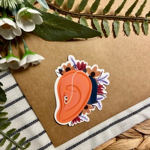 Hearing Aid Sticker | Hearing Aid Hearing Sticker, Audiology, Hard of ...