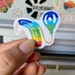Cochlear Implant Proud of My Ears Sticker | Multiple Colors, Audiology ...