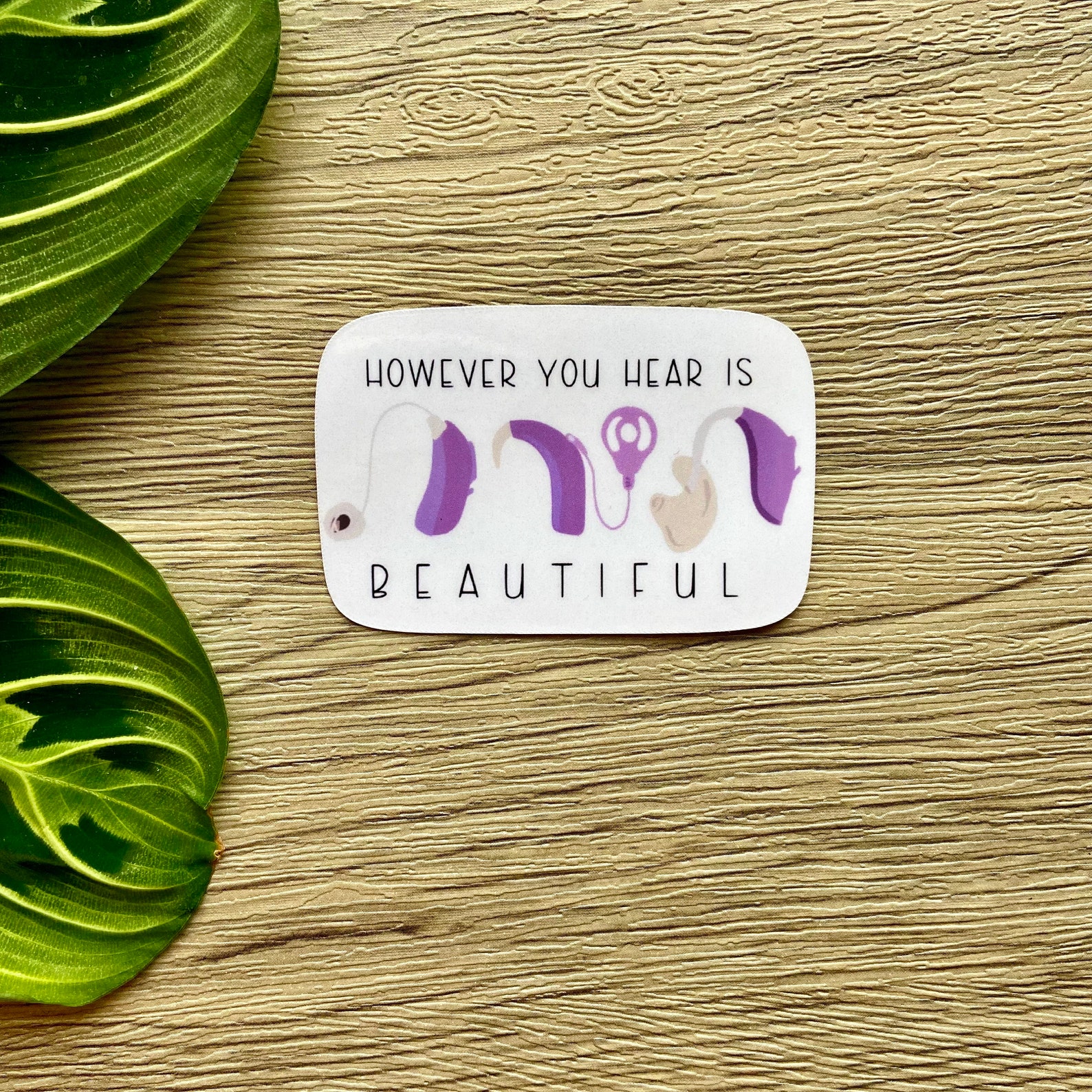 Hearing Aid Sticker Decal in Multiple Colors | Pride in Hearing ...