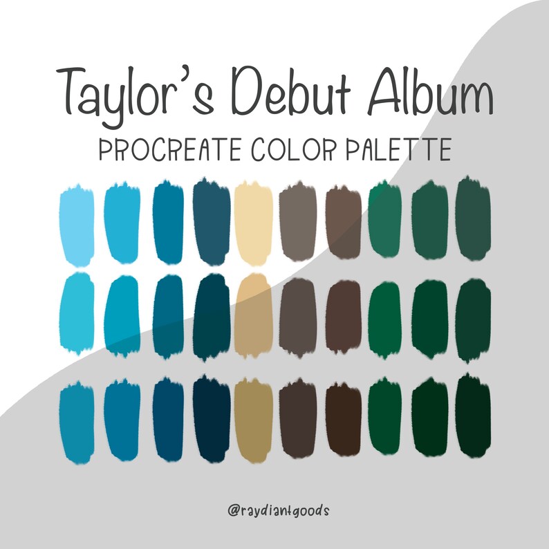 Taylor Swift Debut Color Palette - Image to u Taylor Swift Debut Color Palette - Image to u