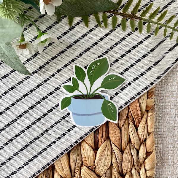 Plant Sticker - Etsy