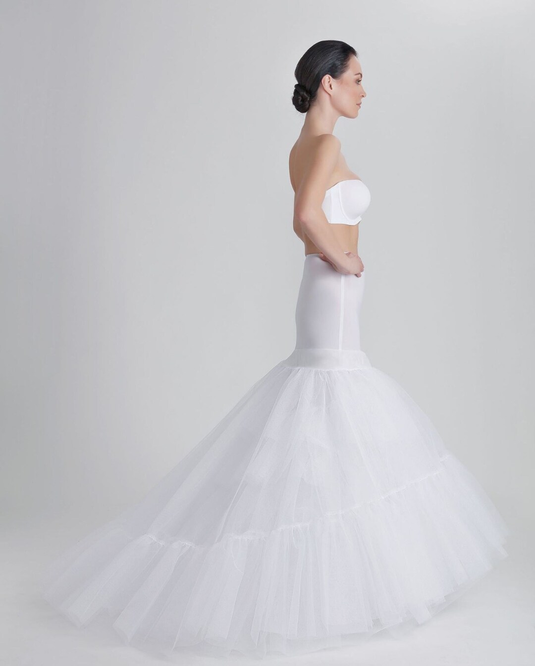 Tailed Petticoat for Wedding Dress/mermaid Wedding Dress, Petticoat ...