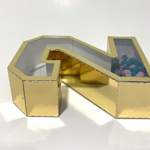 3D Number Double Side Shaker Box Svg, 0-9 Number SVG Templates, 3D ...