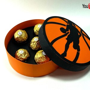 Basketball-themed Gift Box With Player Silhouette – Perfect DIY ...