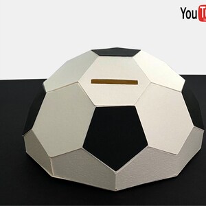 Soccer Ball Bank Svg, 3D Soccer Ball Bank Svg, Football Ball Bank Svg ...