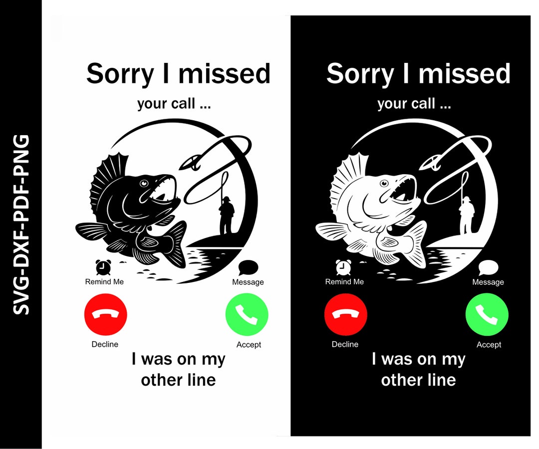 Sorry I Missed Svg, Sorry I Missed Call Png, I Was on My Other Line Svg ...