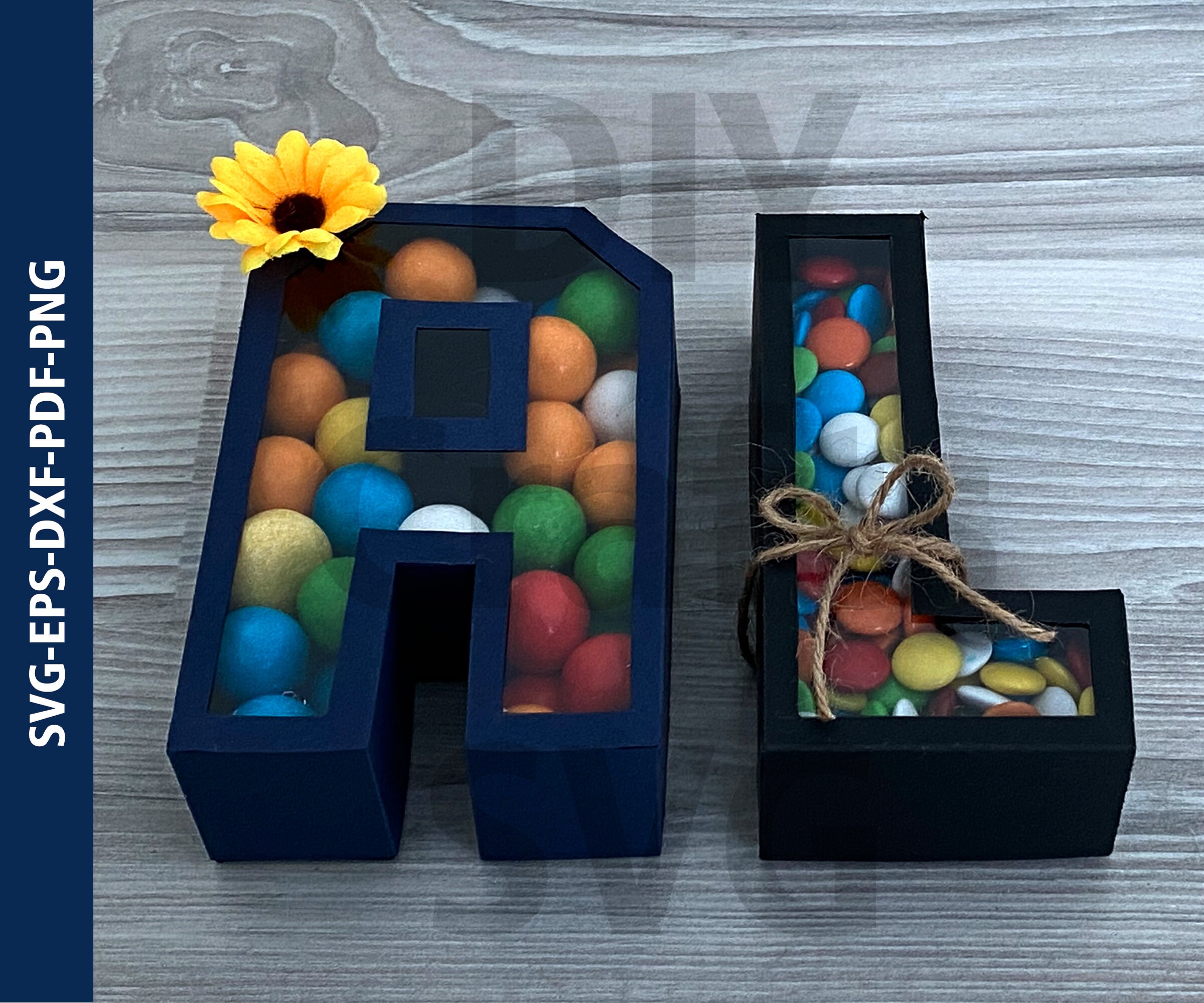 3D Alphabet Box Svg 3D Letters Alphabet SVG Templates A-Z - Etsy