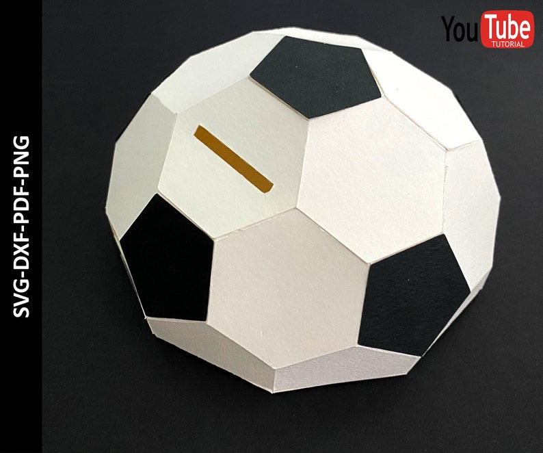 Soccer Ball Bank Svg 3D Soccer Ball Bank Svg Football Ball - Etsy Australia